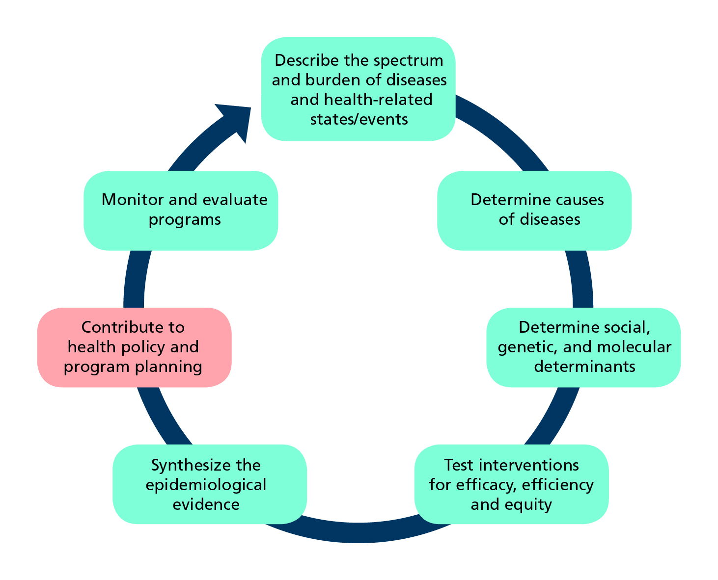 What is the role of epidemiology in disease control